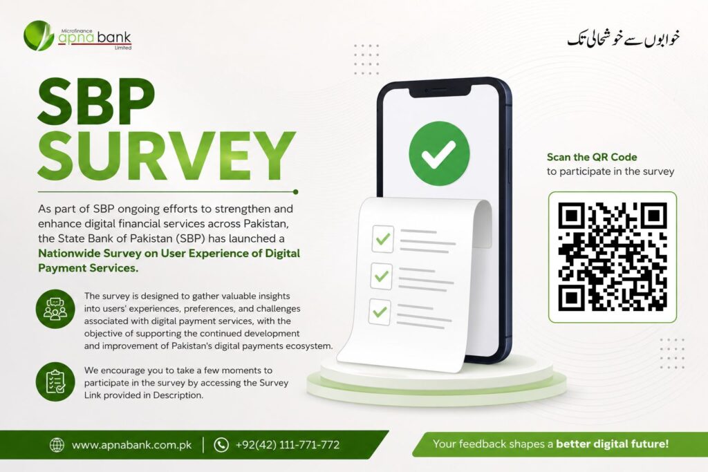SBP Survey – Apna Bank